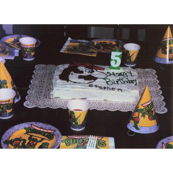 Art | Tmnt Teenage Mutant Ninja Turtles Birthday Party Found Photo ...